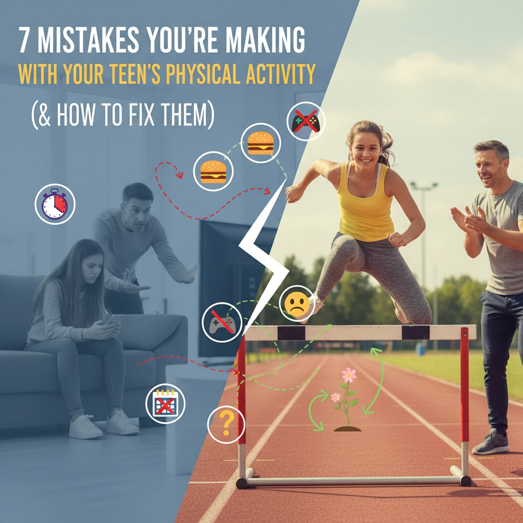 7 Mistakes You're Making with Your Teen's Physical Activity (and How to ...