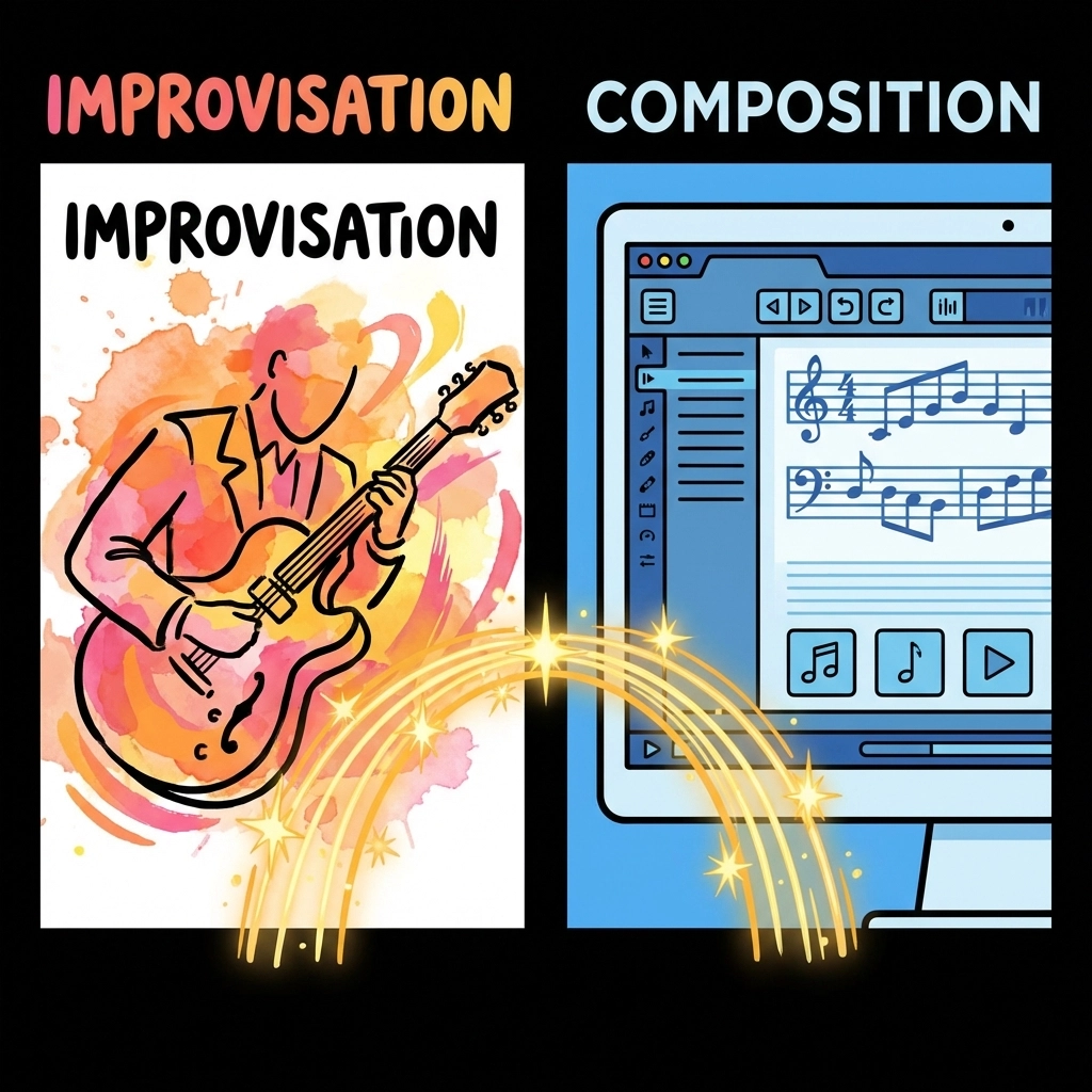 The Composer’s Sketchbook: Improv to Composition Guide