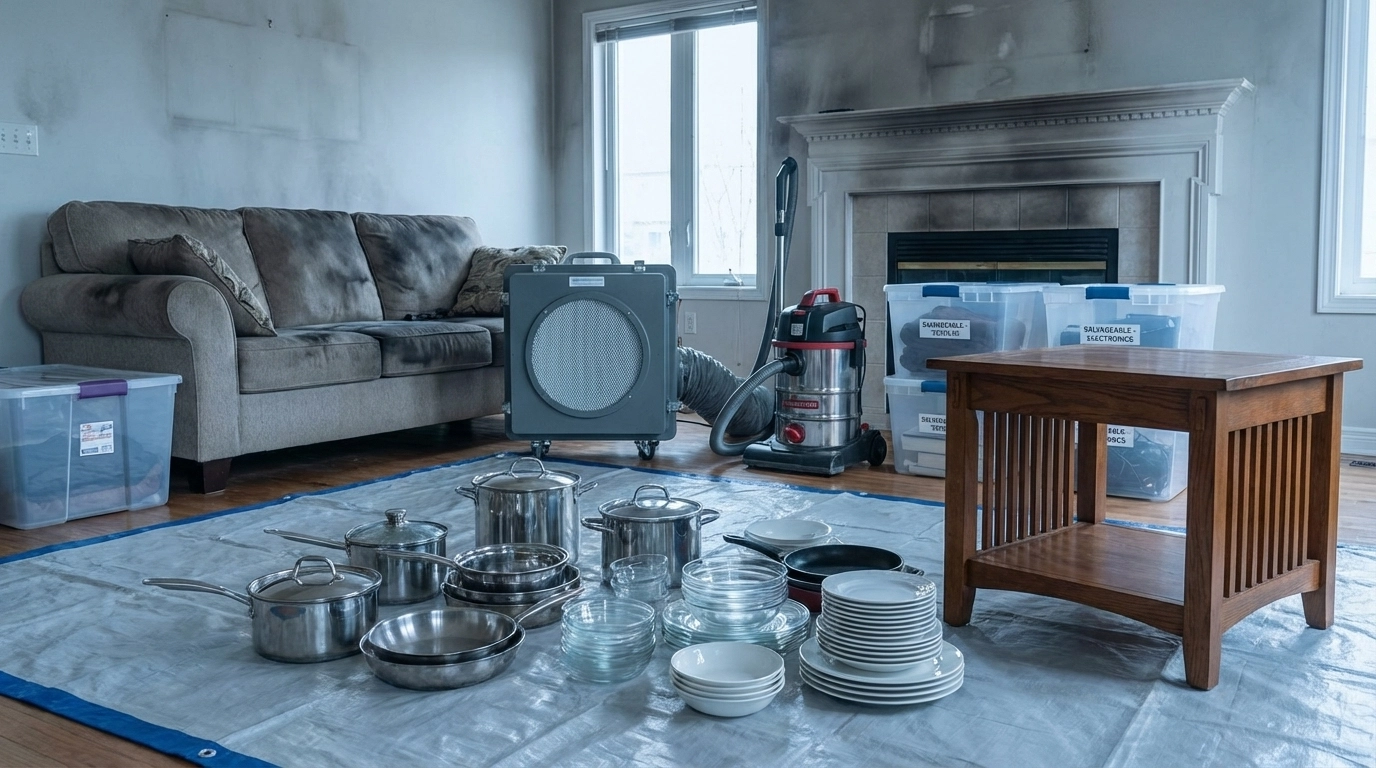 What’s Salvageable After a House Fire? A Room-by-Room Guide.