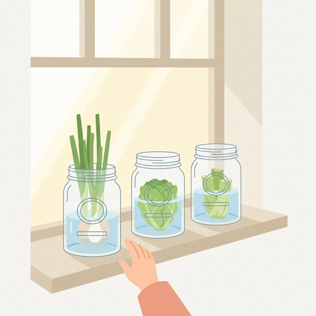 How do you make a DIY kitchen scrap regrow garden for under $10 with ...