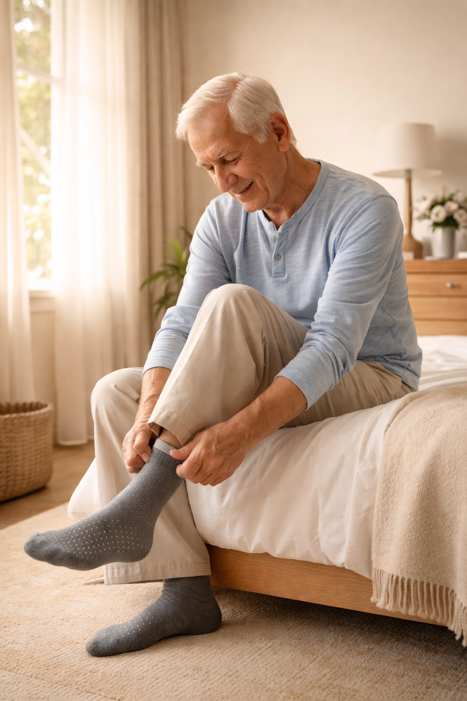 Non-Slip Socks for Elderly: A Simple Way to Prevent Falls at Home ...
