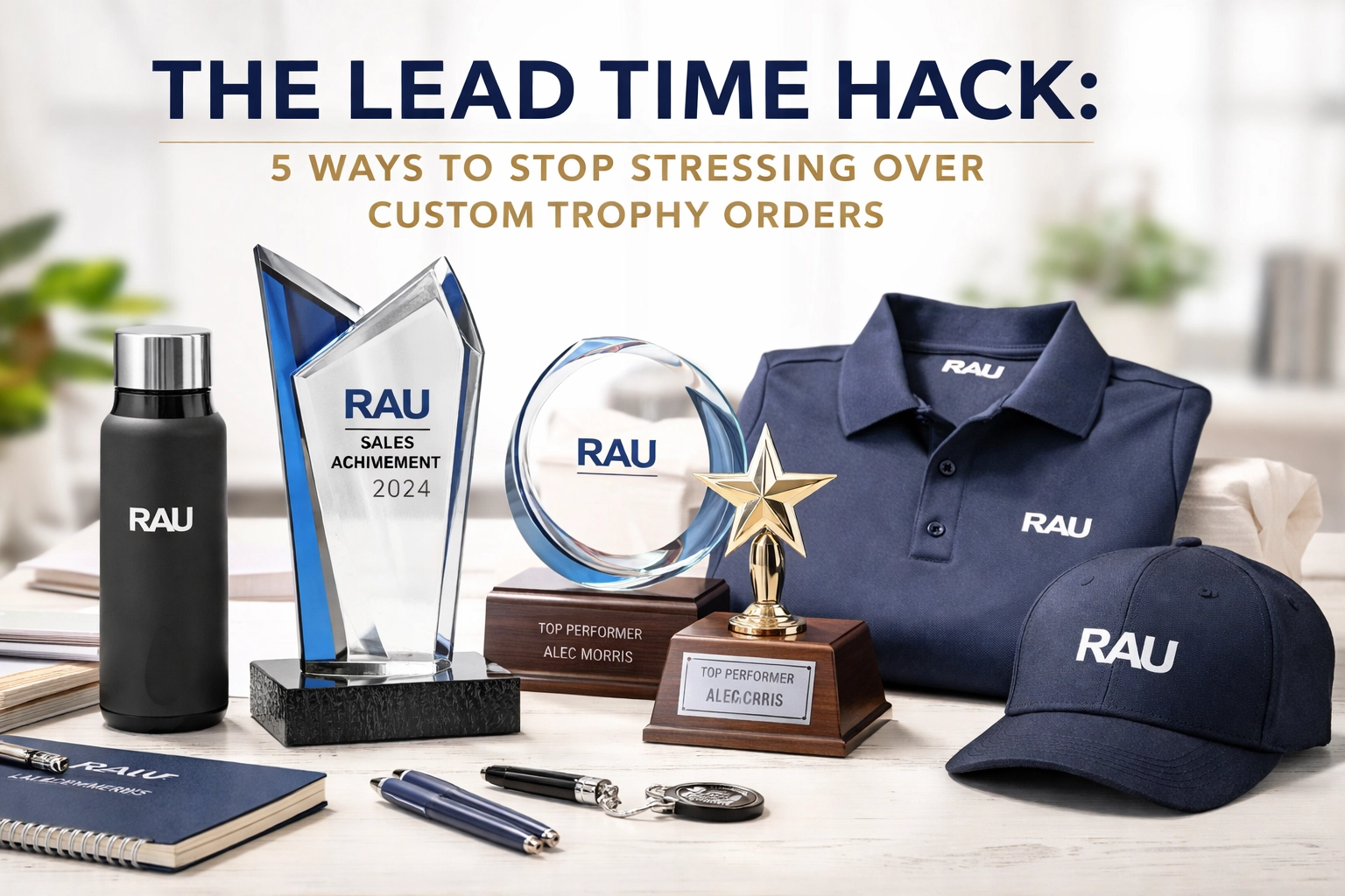 The Lead Time Hack: 5 Ways to Stop Stressing Over Custom Trophy Orders