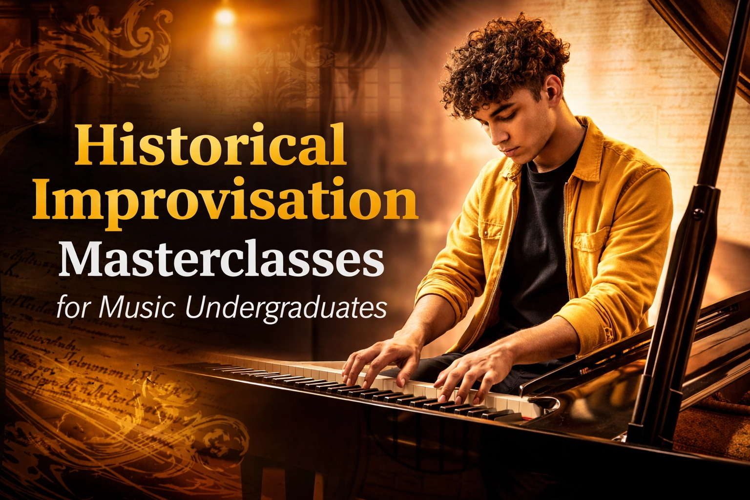 Historical Improvisation Masterclasses for Music Undergraduates