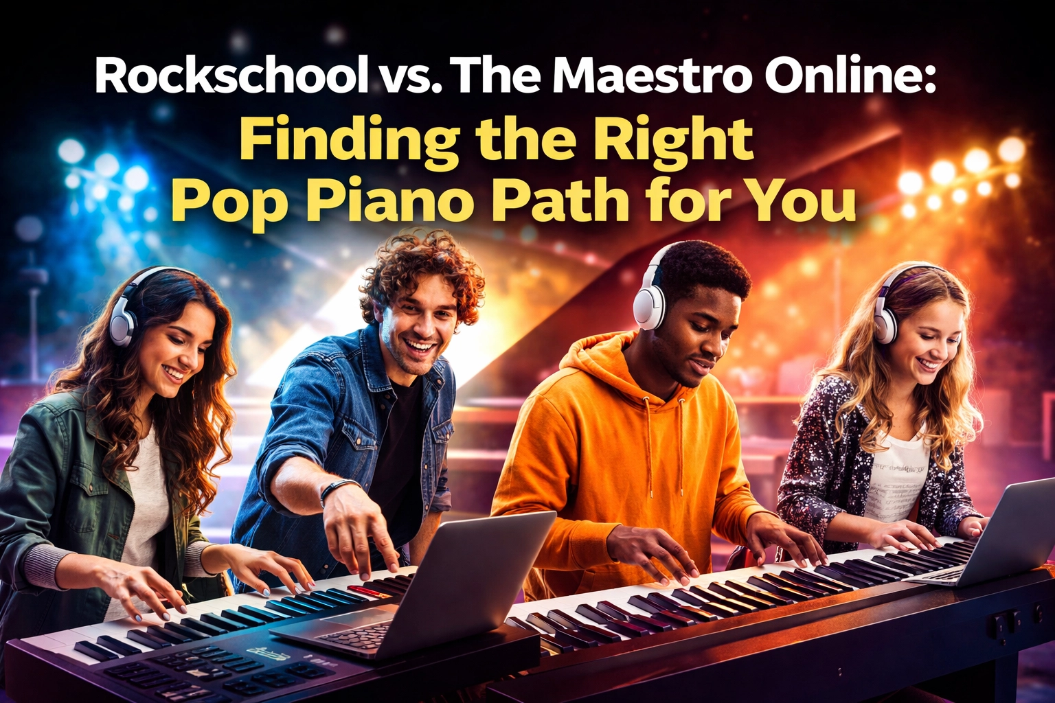 Rockschool vs. The Maestro Online: Which Pop Piano Path Wins?