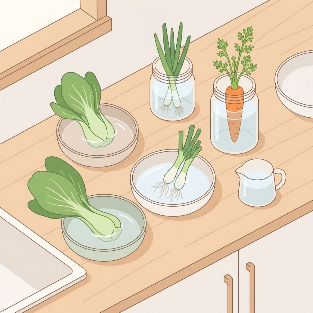 How do you make a DIY kitchen scrap regrow garden for under $10 with ...