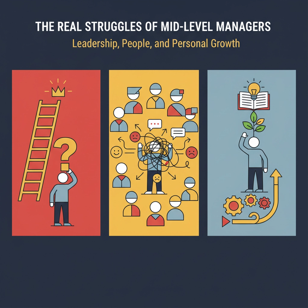 The Real Struggles of Mid-Level Managers: Leadership, People, and ...