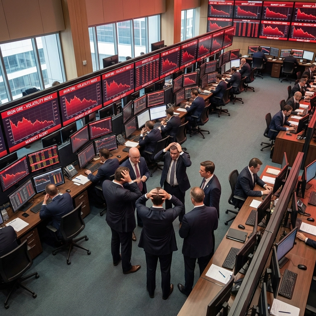 Breaking: Chinese Steel Output Plunges, Sending Iron Ore Markets Tumbling