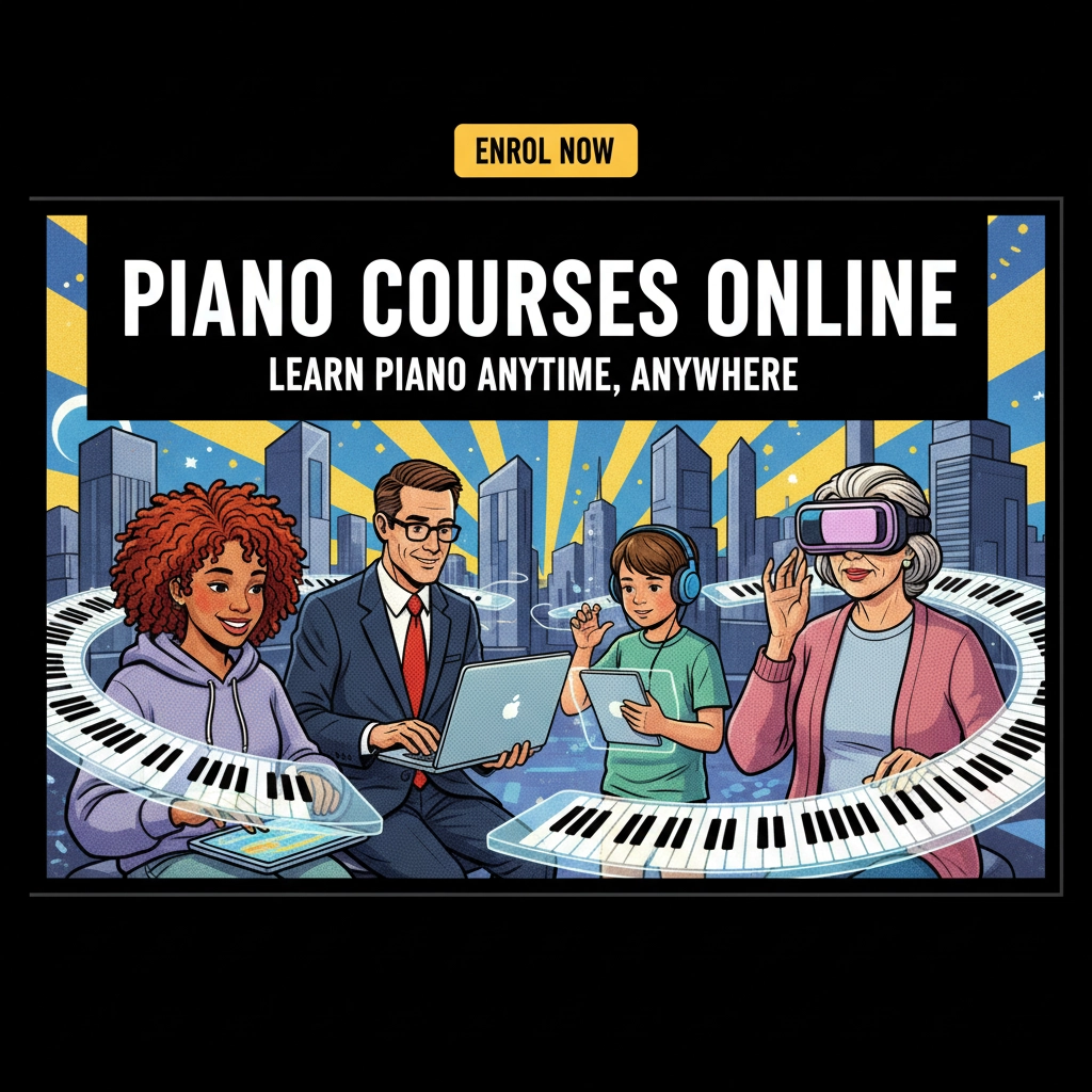 Piano Courses Online | Accredited Lessons & Masterclasses