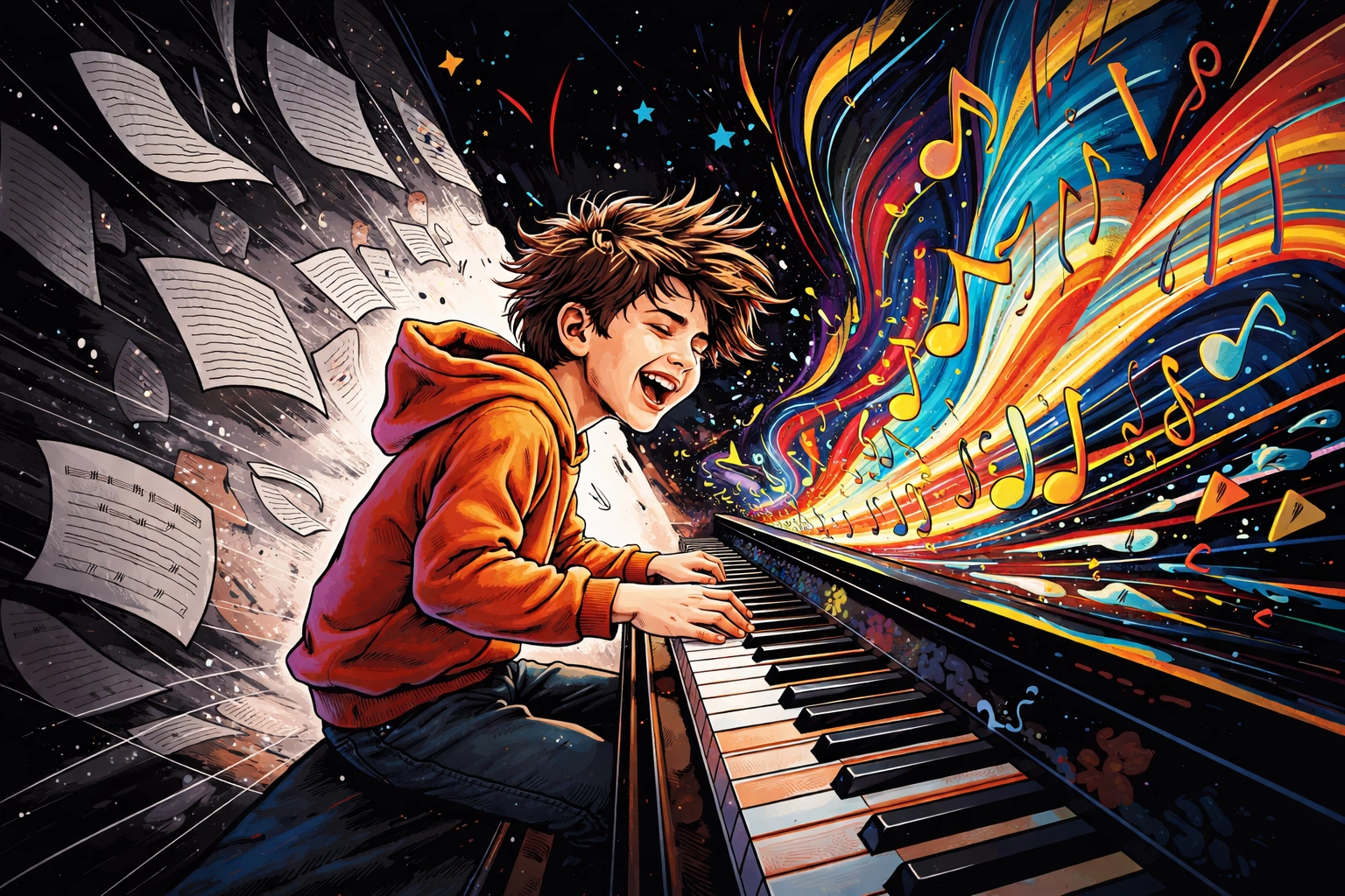ADHD Piano Lessons: Improvisation as the Ultimate Focus Tool