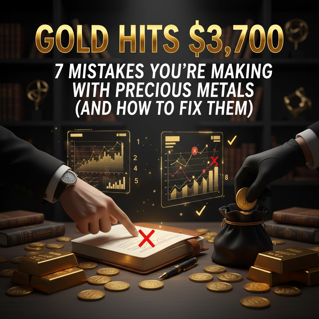 Gold Hits $3,700: 7 Mistakes You’re Making with Precious Metals (and ...