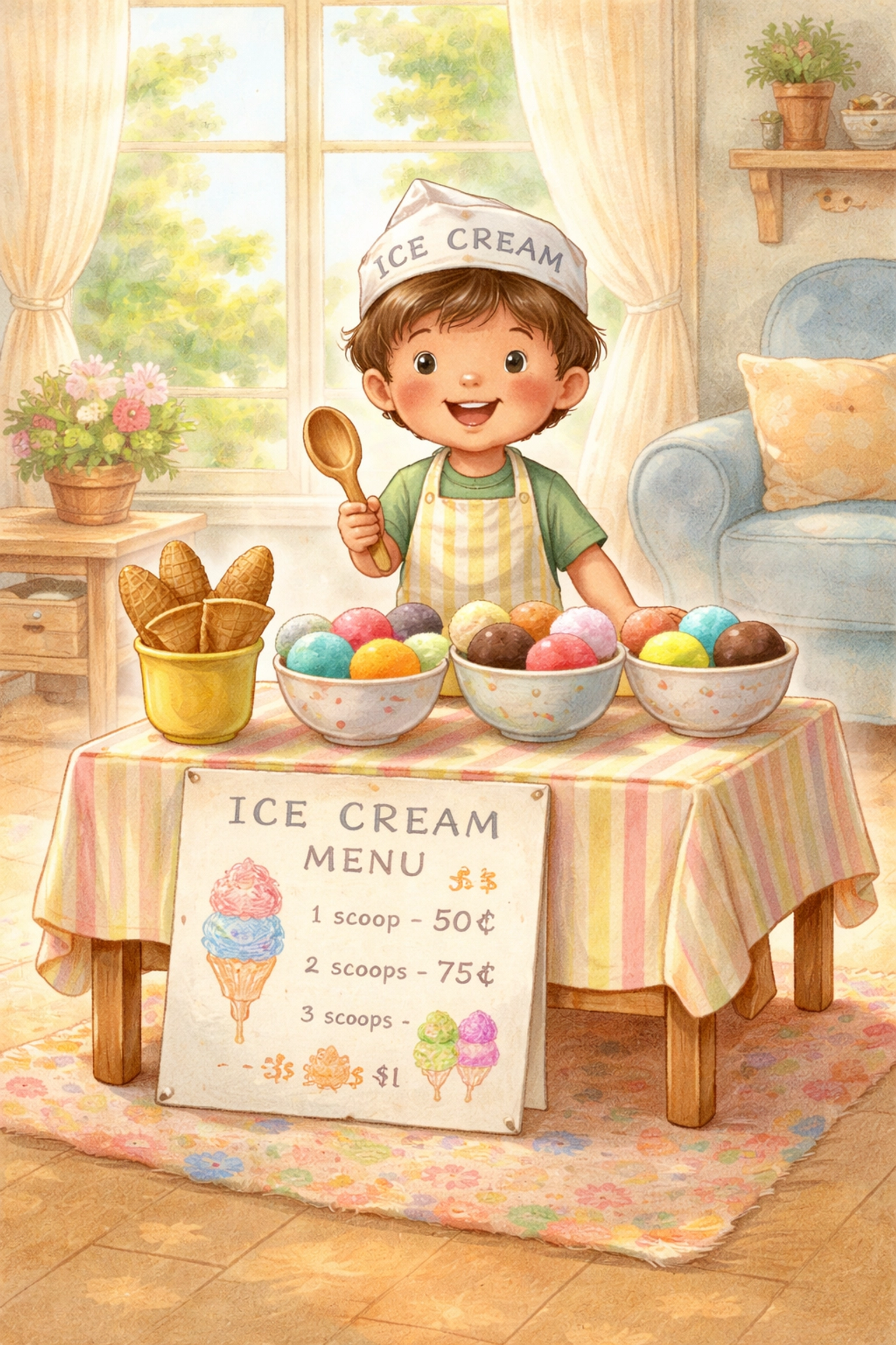 How to Start a Pretend Ice Cream Shop at Home – Tierney Family Farms