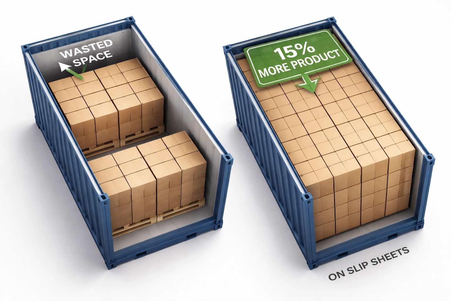 Slip Sheets Vs Wooden Pallets: Which Is Better For Your Freight Costs?
