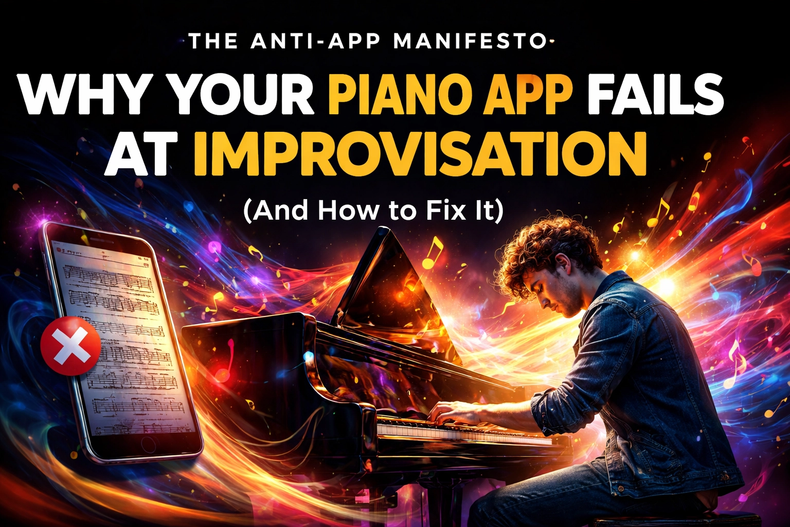 The Anti-App Manifesto: Why Piano Apps Fail Improvisation